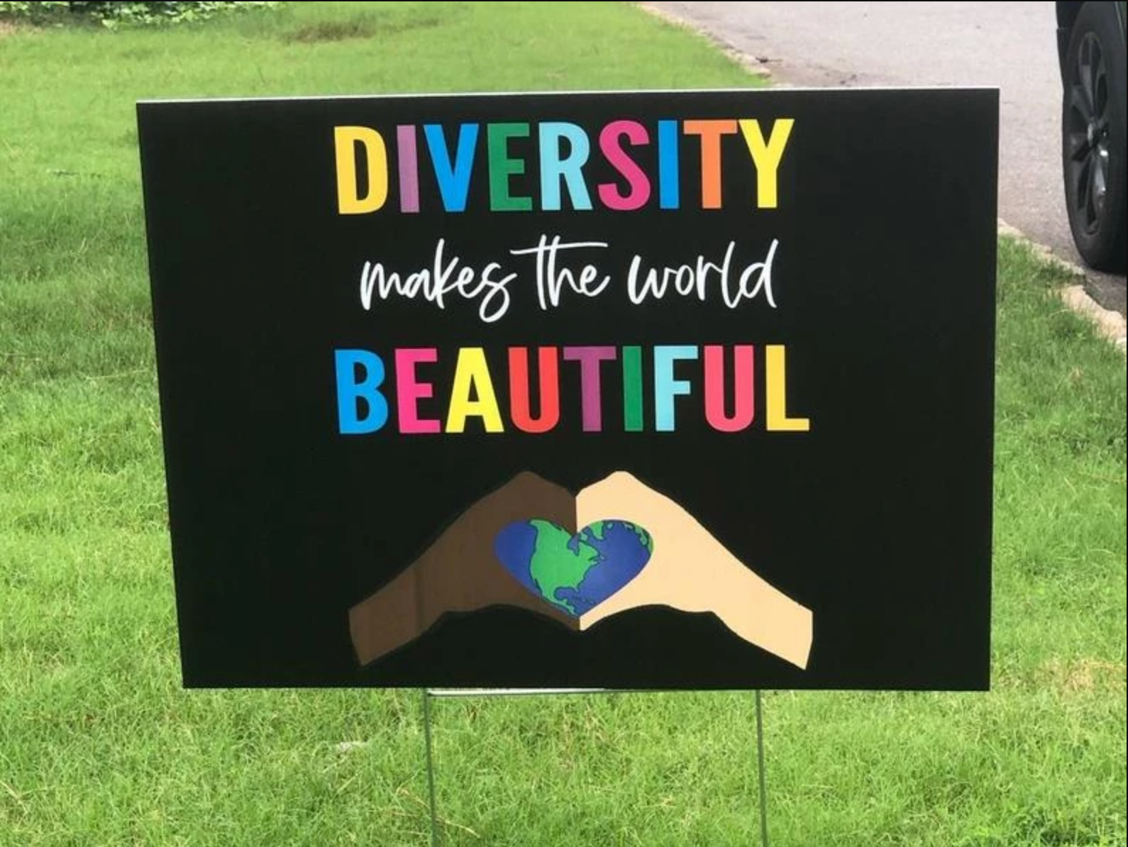 Social Justice Yard Signs and Giving Back – Palm to Pine Design