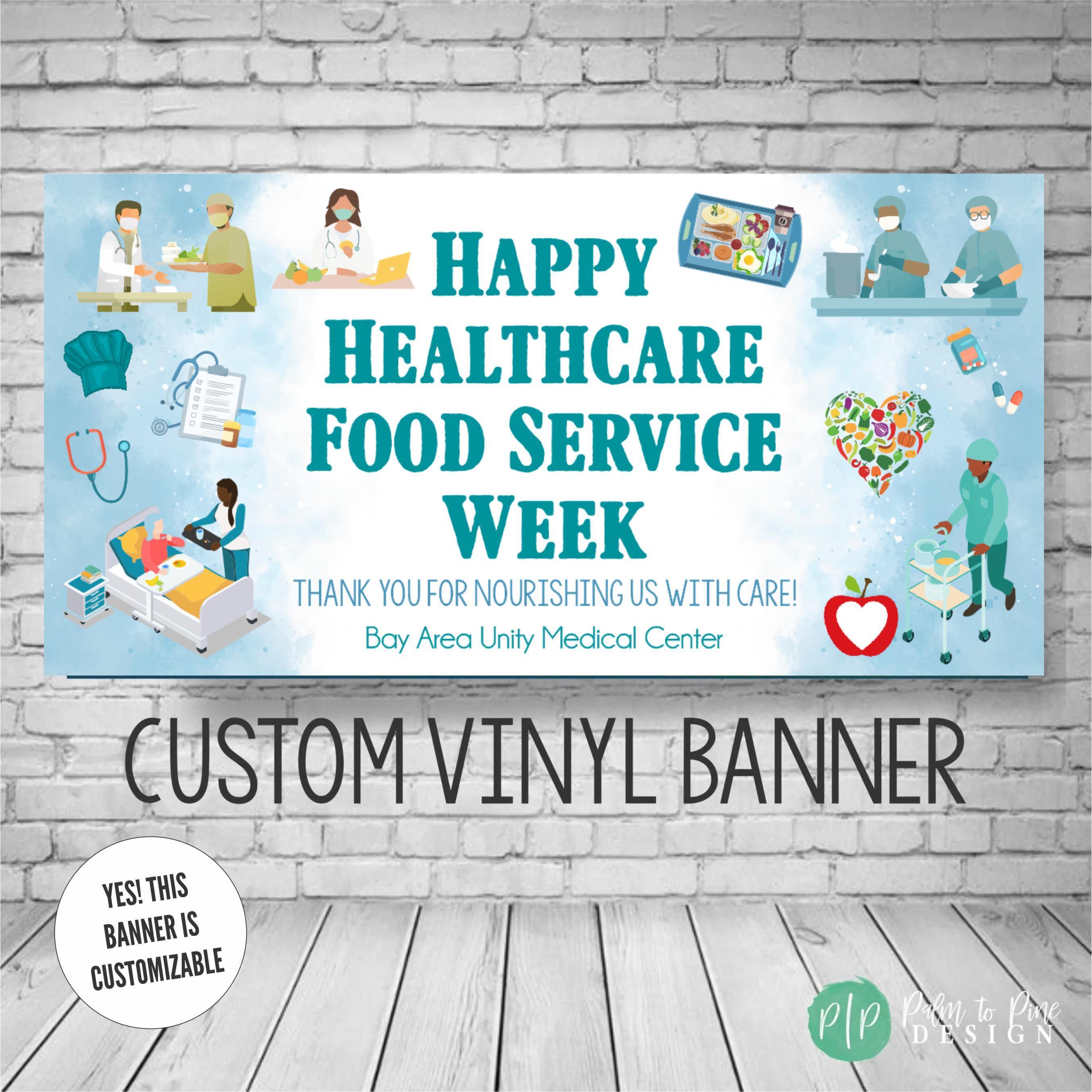 Food Service Appreciation Week Banners – Palm to Pine Design