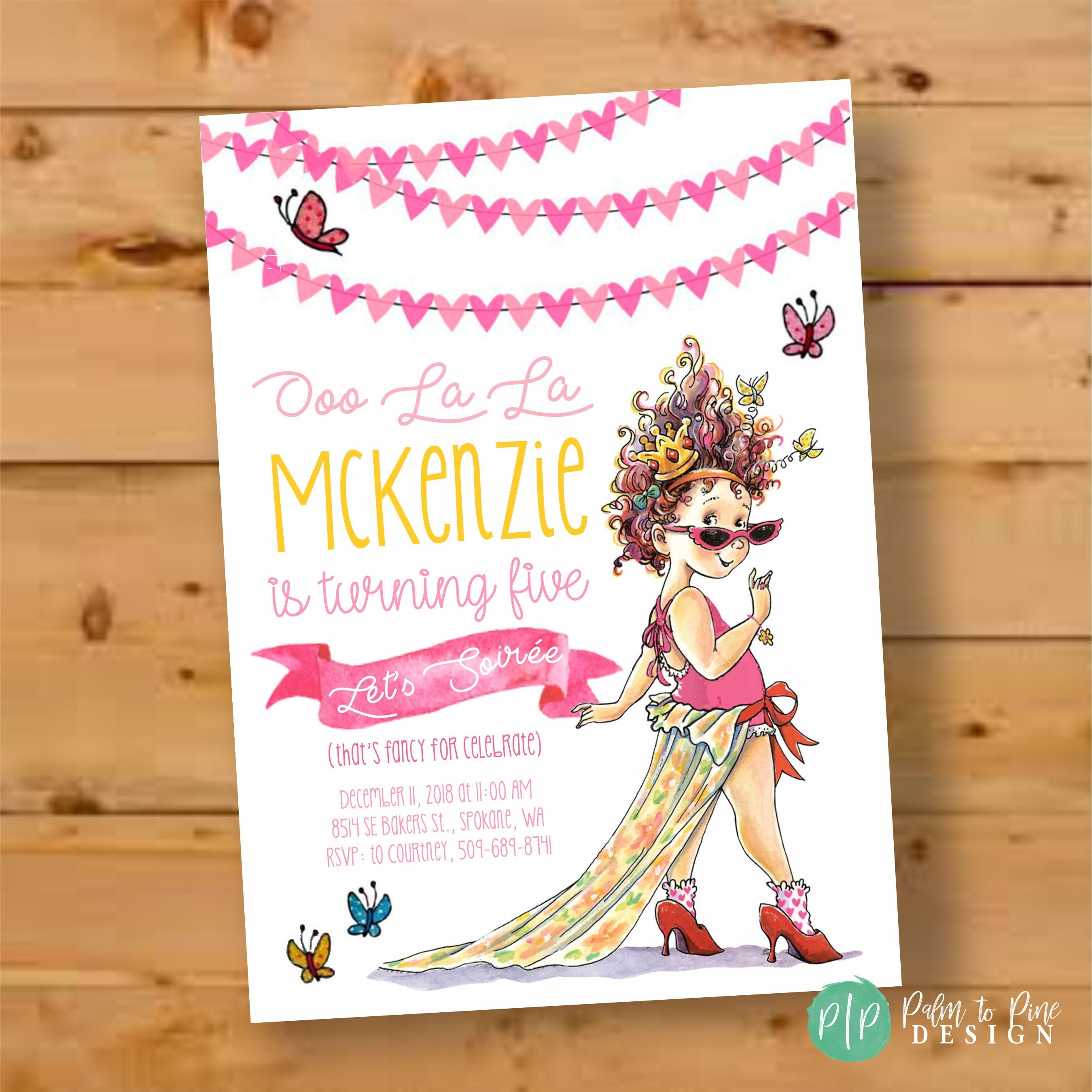 Fancy Tea Party Invitations