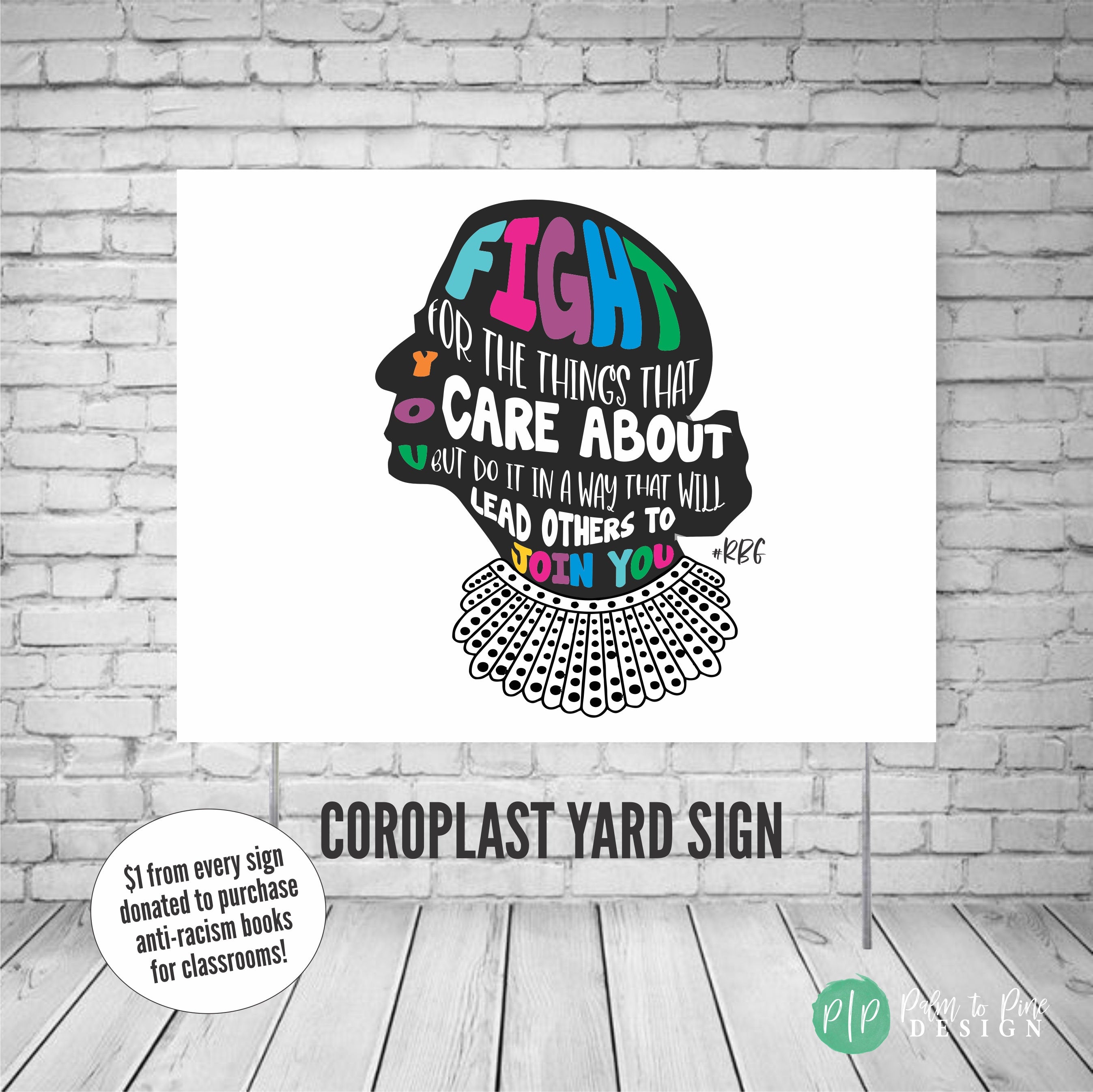 RBG Sign – Palm to Pine Design